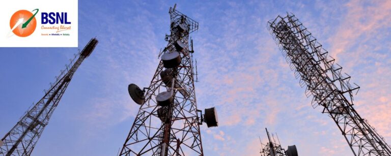 94500 Towers Installed by BSNL Till Now, 4G Expansion Crucial Across ...